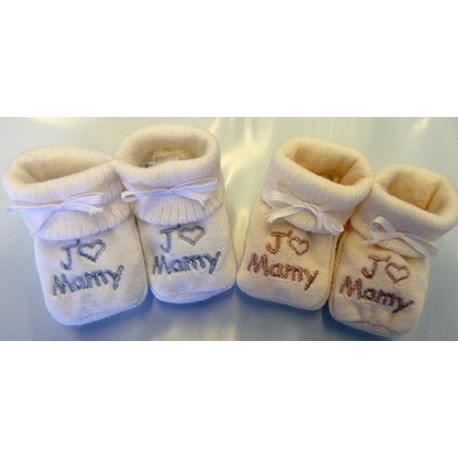 Chaussons bébé personnalisés